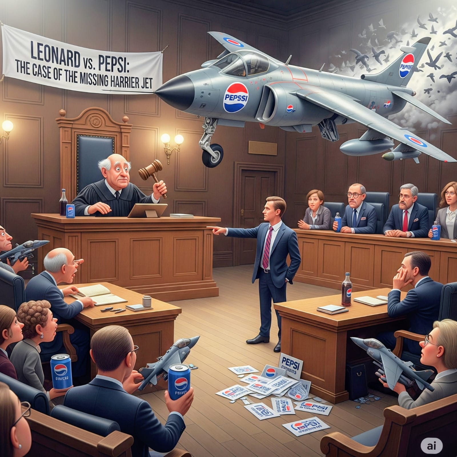 The $700,000 Pepsi Jet That Crashed in Court: Leonard v. PepsiCo ...